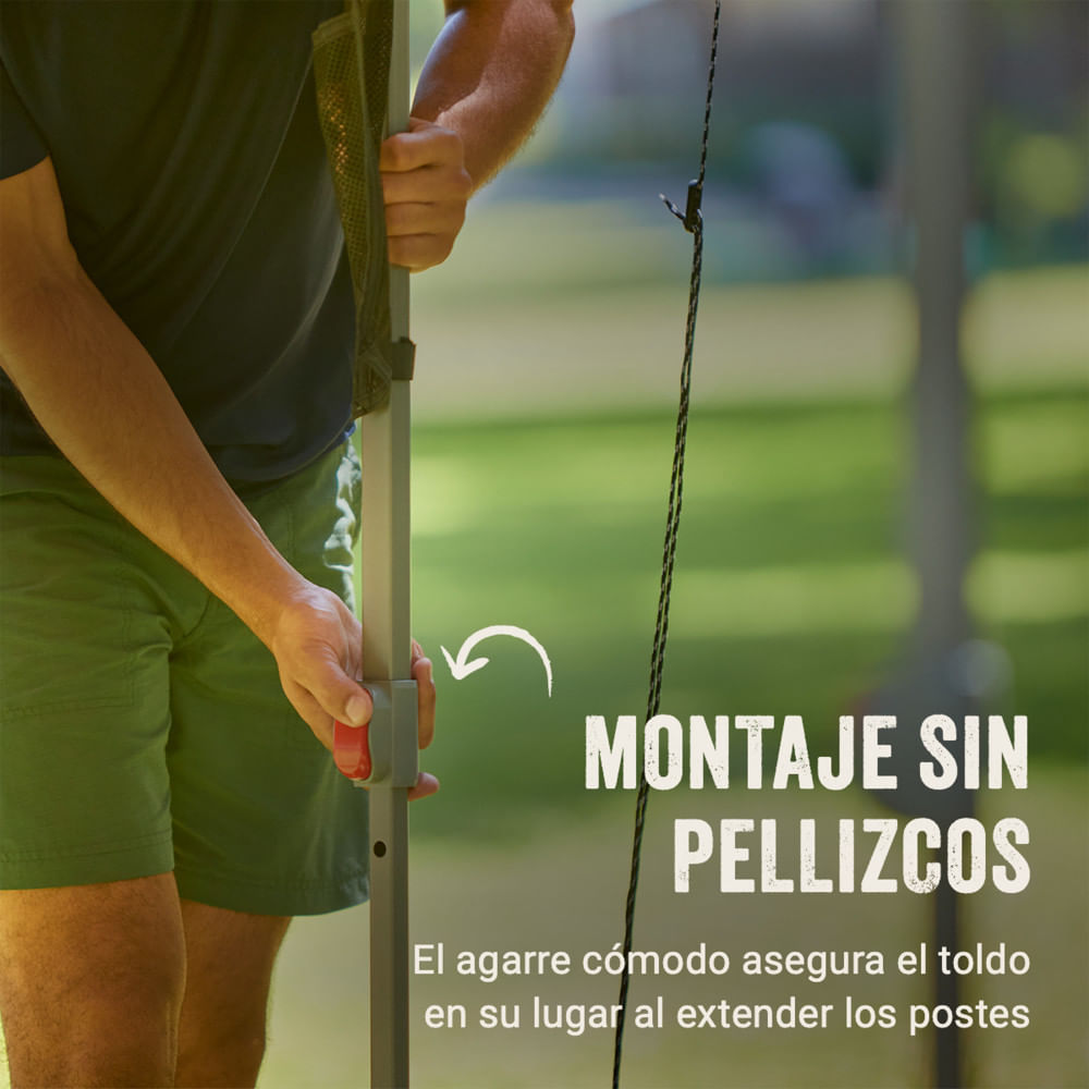 Toldo Oasis Coleman® 3,96 x 3,96 metros,montaje instantáneo